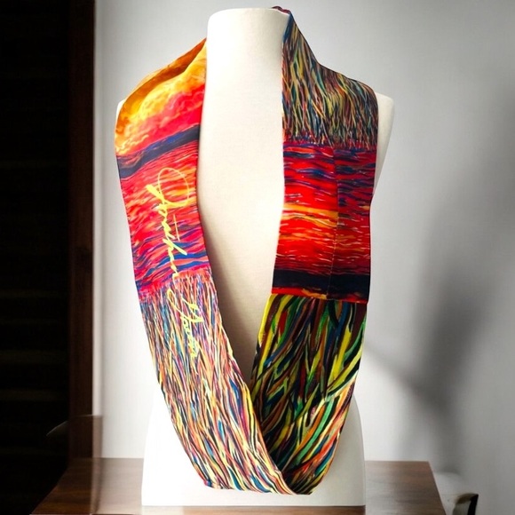 Jonathan Green | Accessories | New Jonathan Green Infinity Silk Signed ...